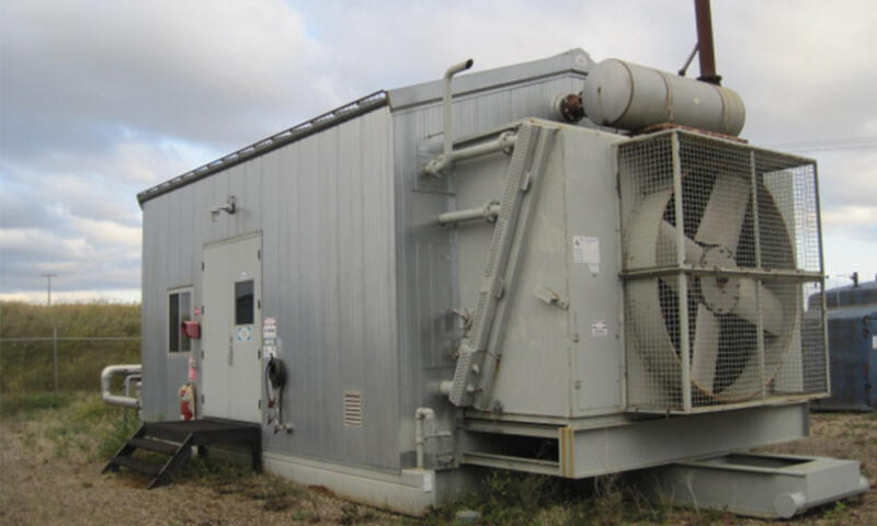 Lineriders' Inspection on an Acid Gas Compressor Building | Lineriders